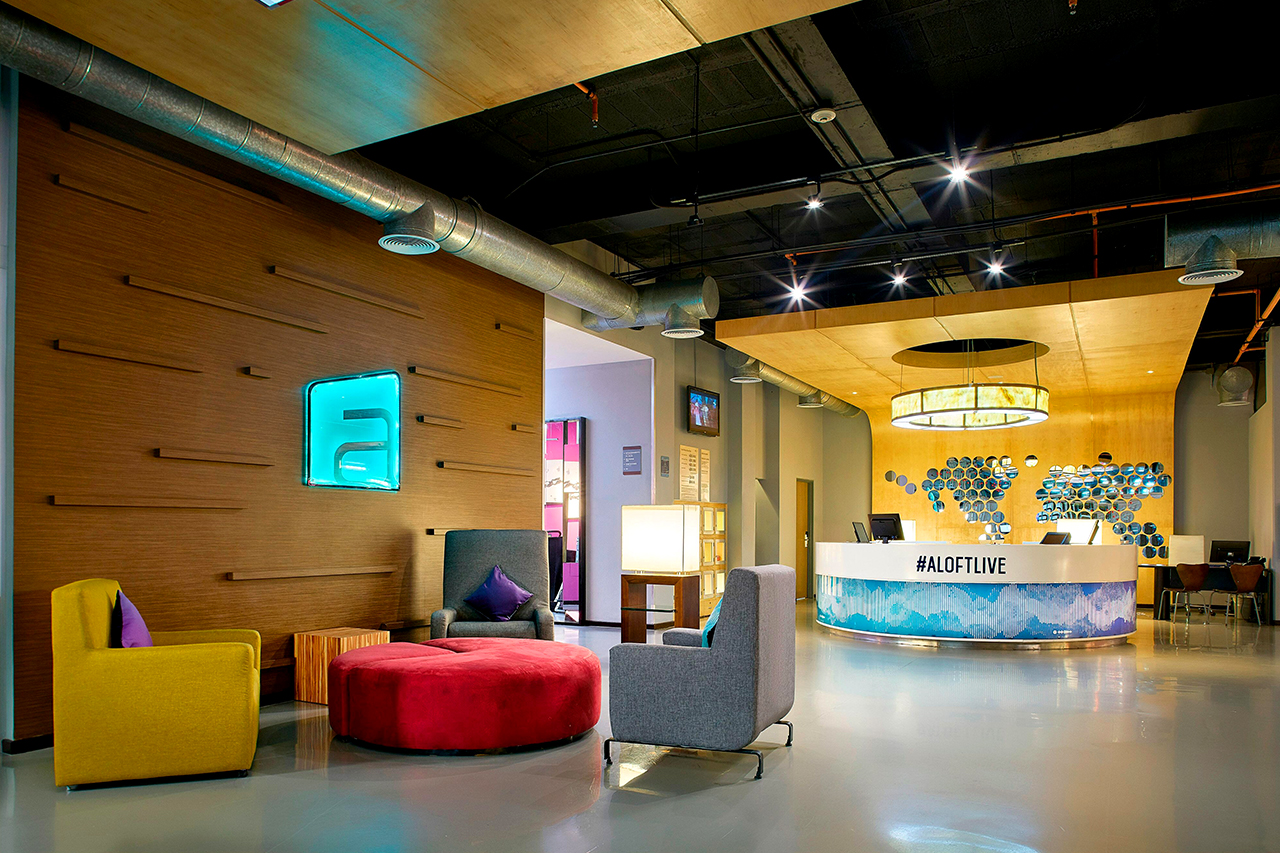 aloft cancun mexico lobby luxury stay - Tropicality | Tropical Travel