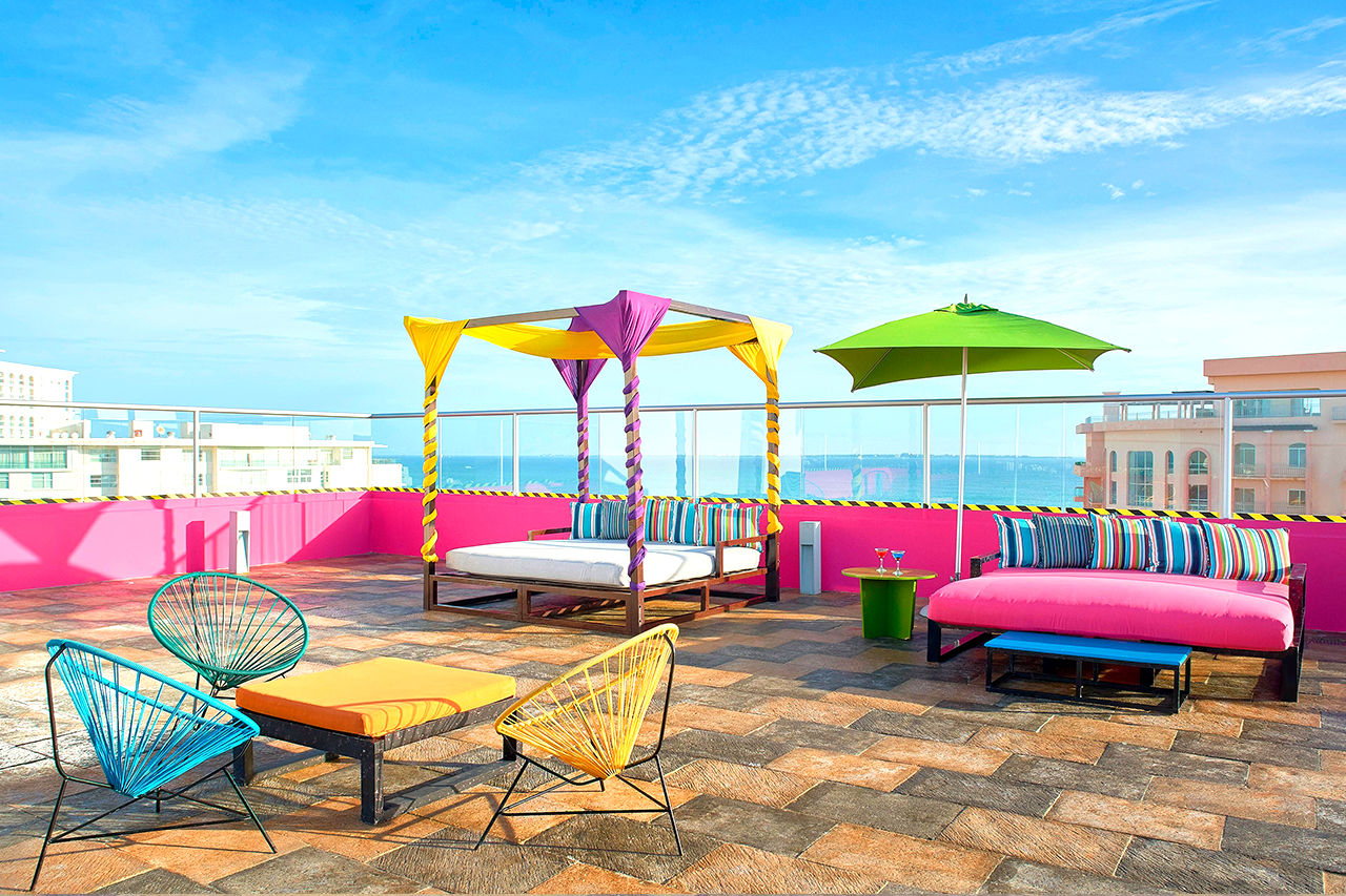 aloft cancun mexico rooftop best place to socialize - Tropicality ...