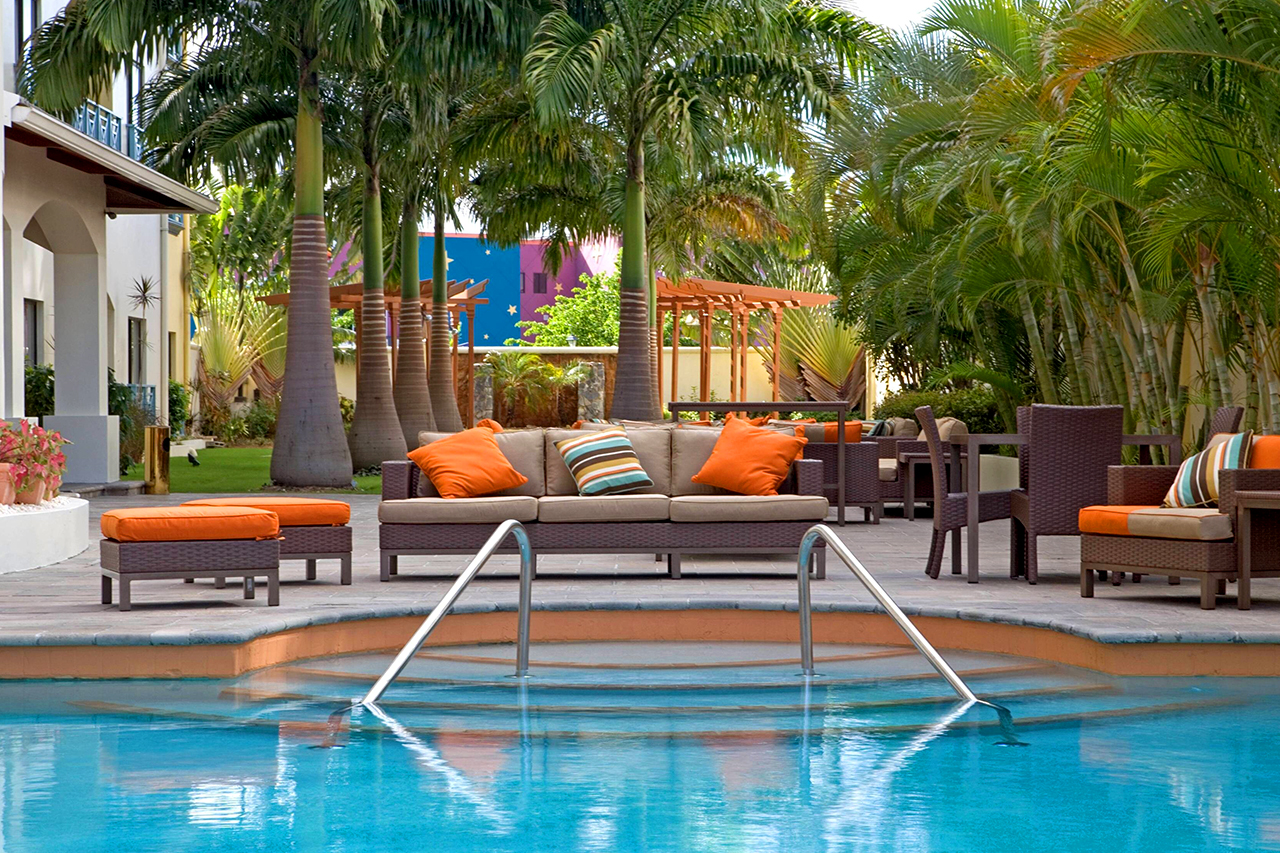 courtyard port of spain trinidad pool best things to do - Tropicality ...