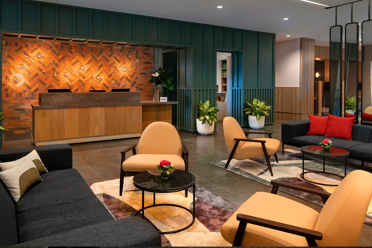 courtyard santo domingo dominican republic lobby luxury stay ...