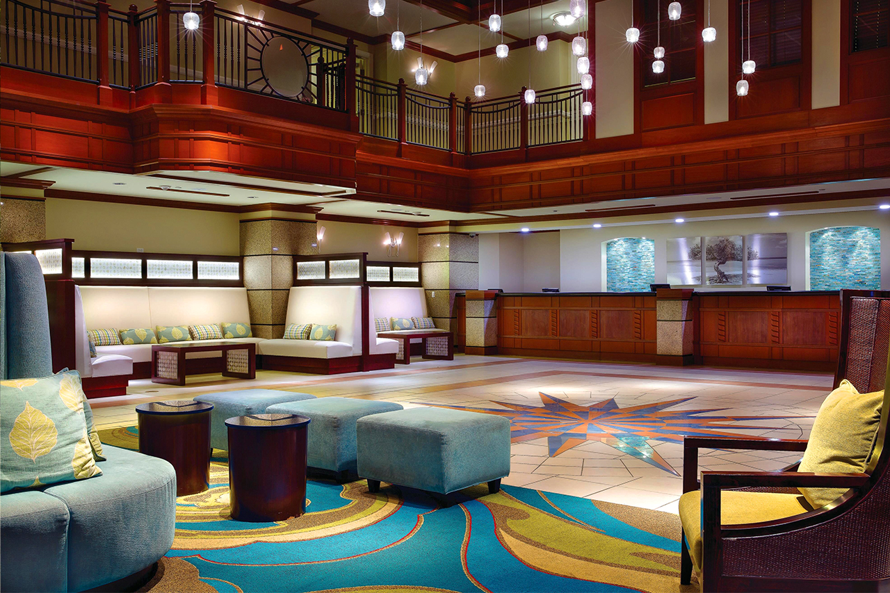 marriott's aruba surf club lobby luxury hotel - Tropicality | Tropical ...