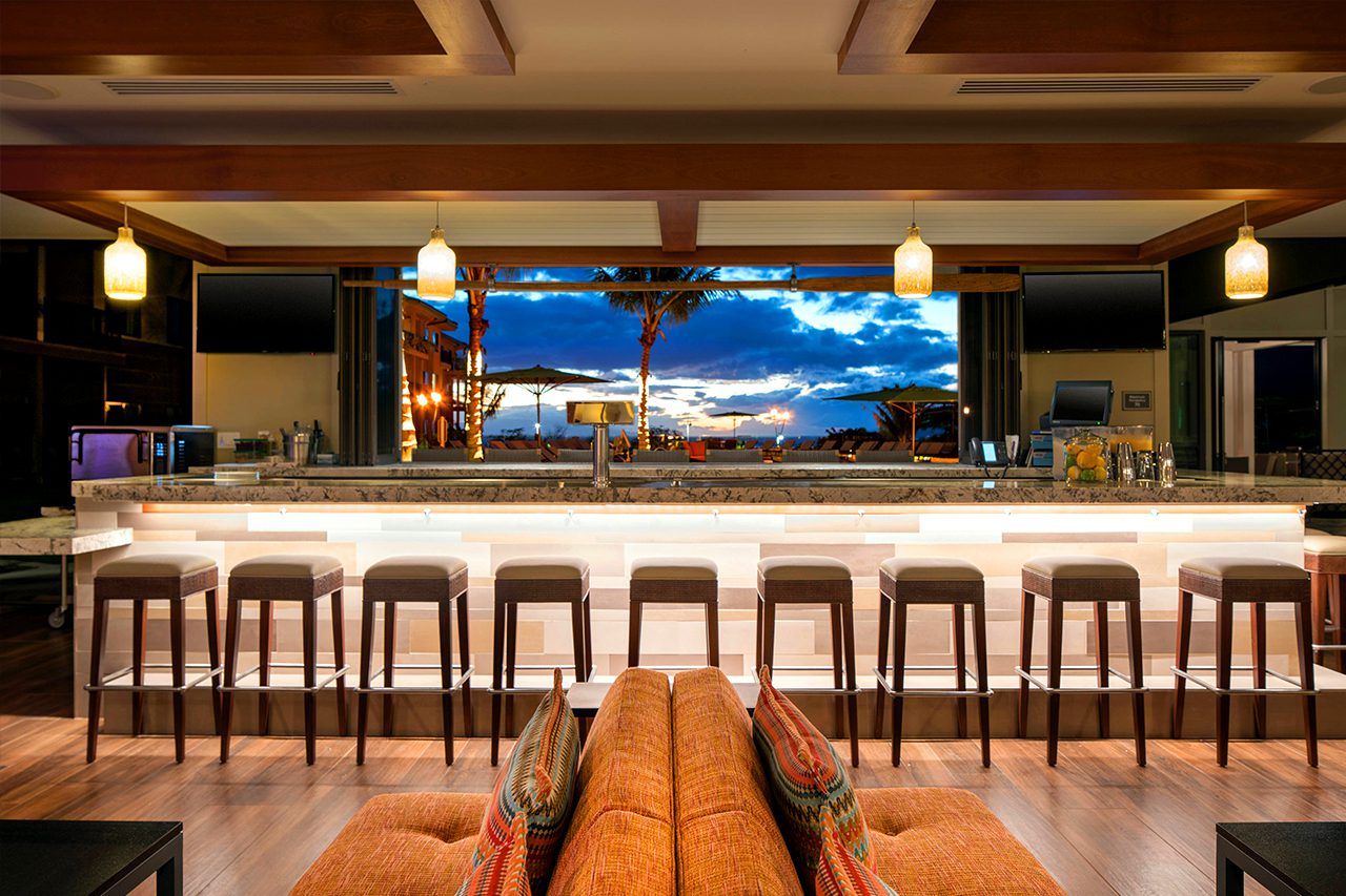 residence inn maui wailea hawaii bar lobby best place for alcohol ...